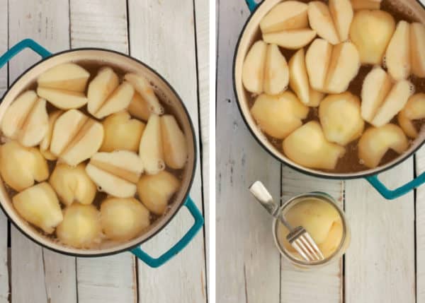 Canning Pears {Preserved Pears} - Sustainable Cooks