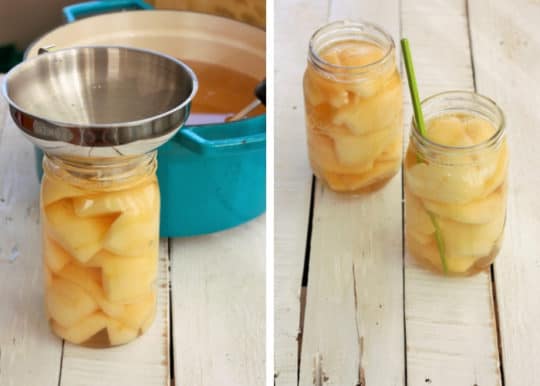 Canning Pears {Preserved Pears} - Sustainable Cooks