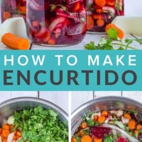 Encurtido {Honduran Spicy Pickled Vegetables} | Sustainable Cooks