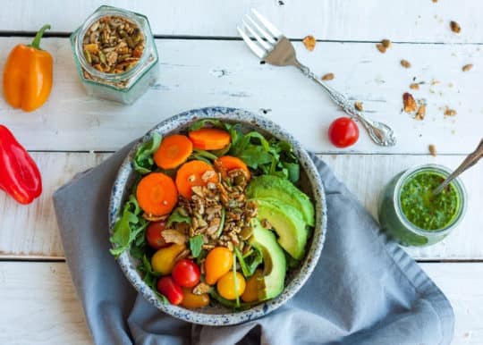 Crunchy Salad Toppers - Sustainable Cooks