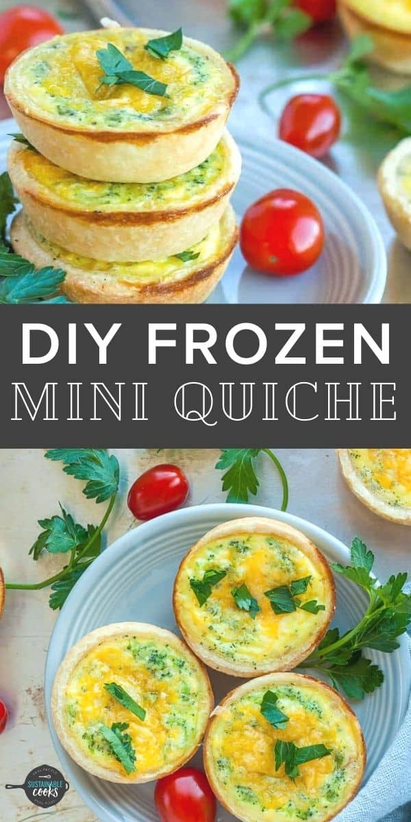 Easy Mini Quiche Recipe | Sustainable Cooks
