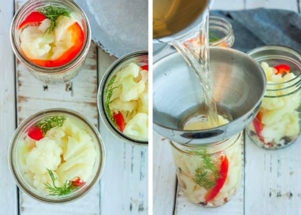 Quick Pickled Cauliflower {Spicy Pickled Cauliflower} - Sustainable Cooks