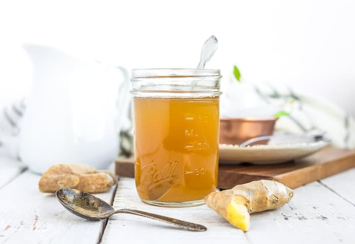 Honey Ginger Syrup {With Vegan Options} - Sustainable Cooks