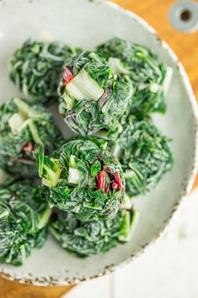 Freezing Swiss Chard - Sustainable Cooks