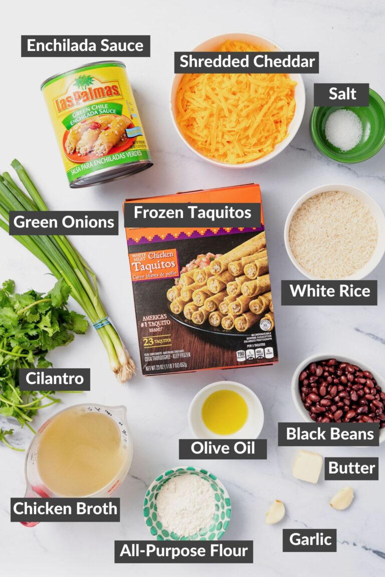 Easy Frozen Taquito Casserole - Sustainable Cooks