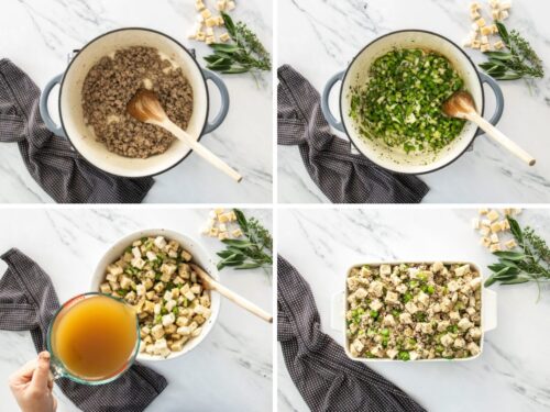 Easy Sausage Stuffing Recipe - Sustainable Cooks