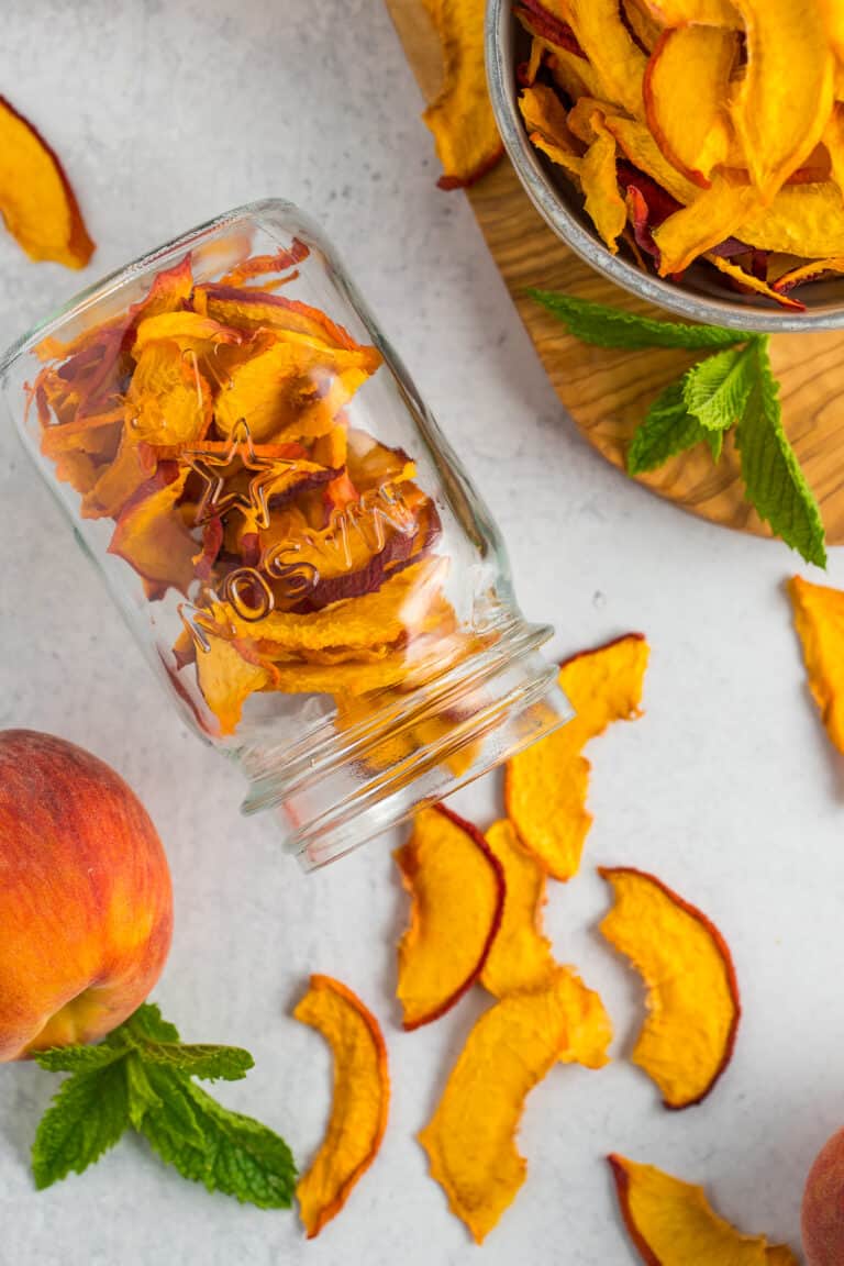 Dried Peaches Recipe (3 Ways) - Sustainable Cooks