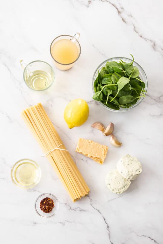 Boursin Pasta - Sustainable Cooks