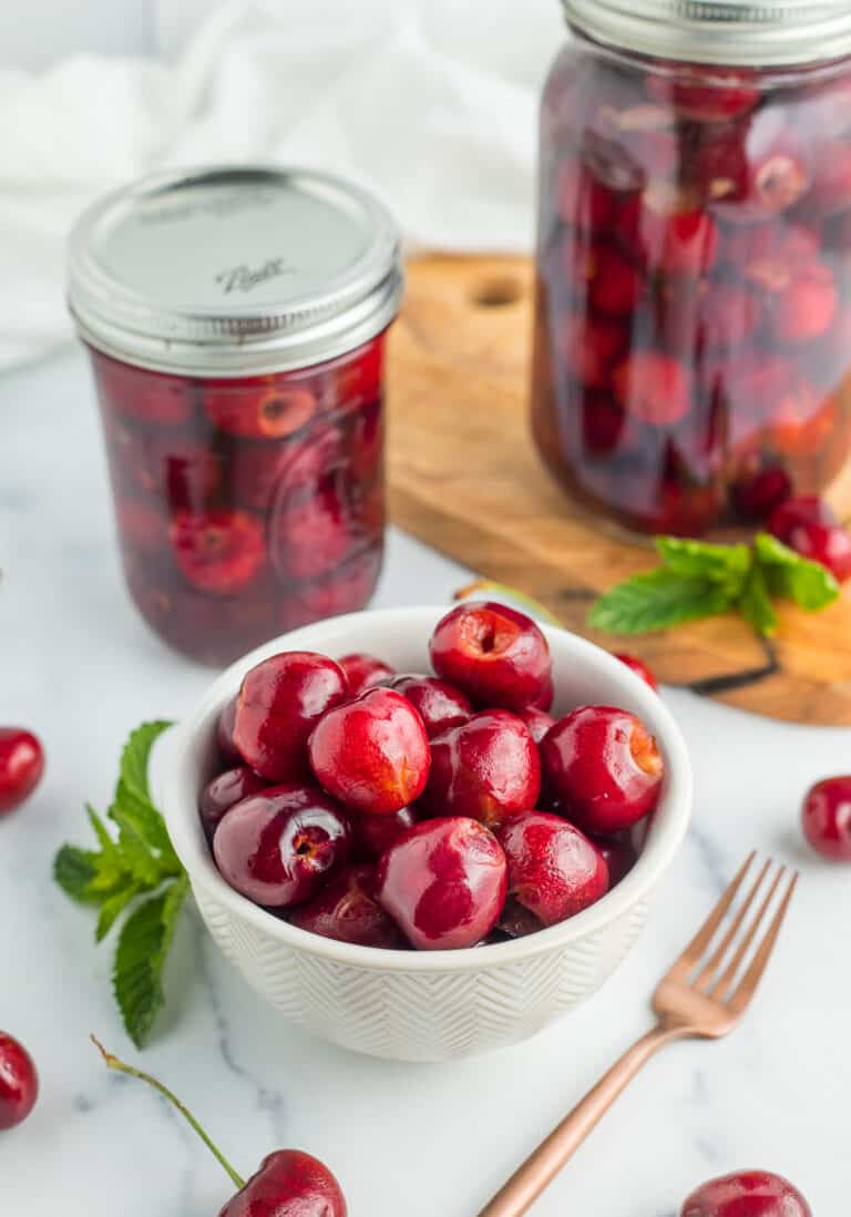 Canned Cherries Recipe - Sustainable Cooks