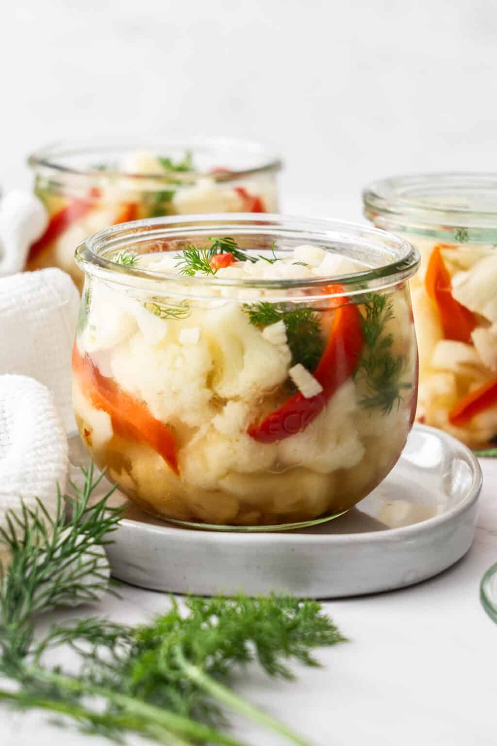 Quick Pickled Cauliflower (No Canning) - Sustainable Cooks
