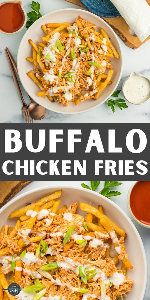 Buffalo Chicken Fries - Sustainable Cooks