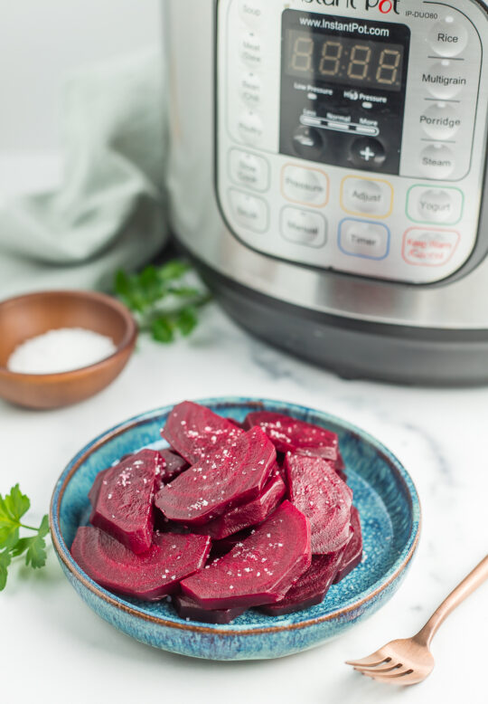 20-Minute Instant Pot Beets - Sustainable Cooks