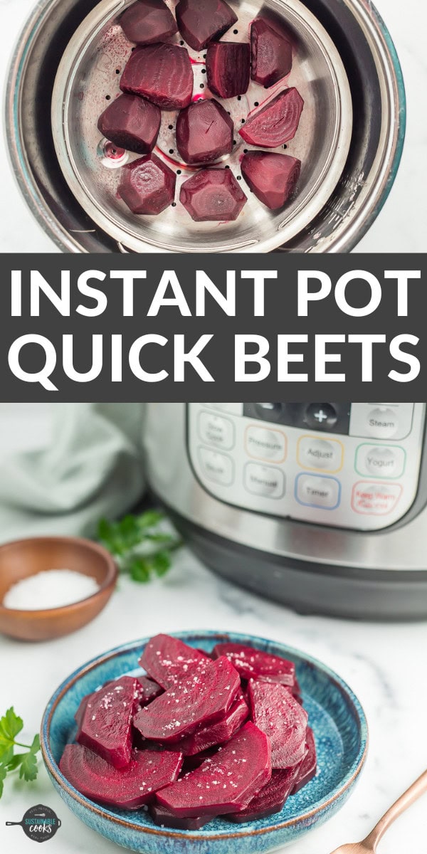 20-Minute Instant Pot Beets - Sustainable Cooks