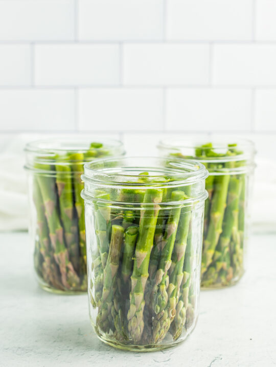 Canning Asparagus {Hot or Raw Pack} - Sustainable Cooks