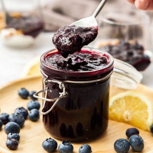 Fresh Blueberry Compote (3 Ingredients) - Sustainable Cooks