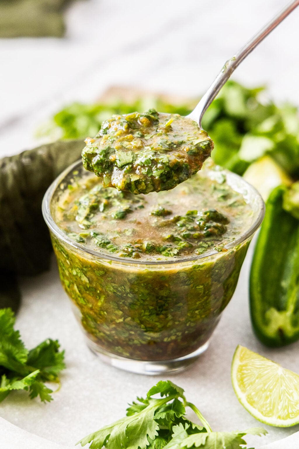 Cilantro Lime Marinade - Sustainable Cooks